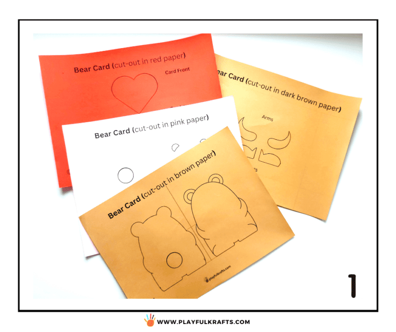 Heart Pop-Up Card Crafts For Kids - Playful Krafts