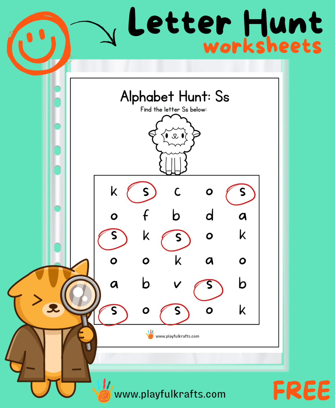 Alphabet Letter Hunt: Fun & Learn a-z - Playful Krafts