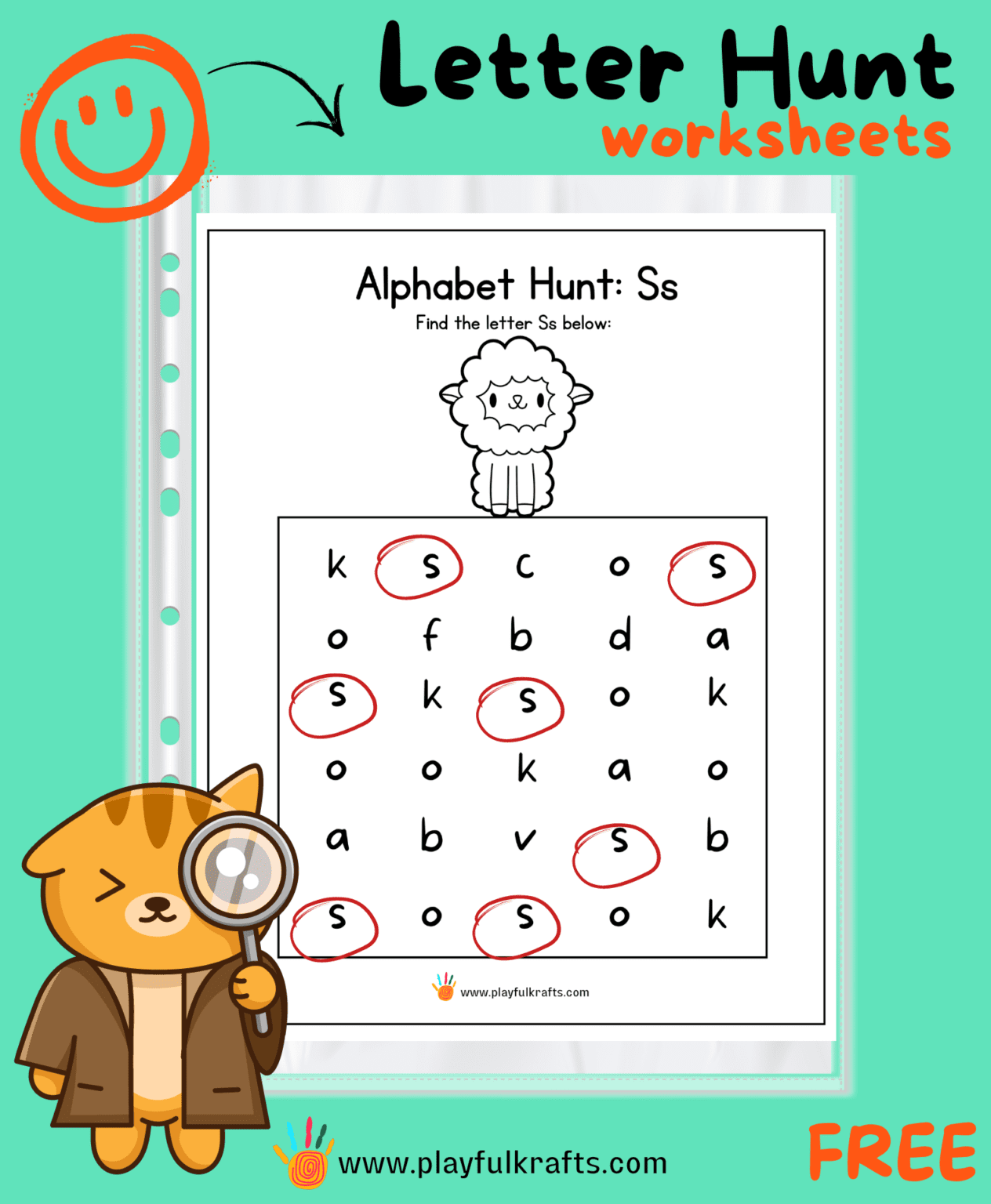 Alphabet Letter Hunt: Fun & Learn a-z - Playful Krafts