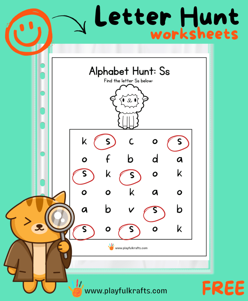 Alphabet Letter Hunt: Fun & Learn a-z - Playful Krafts