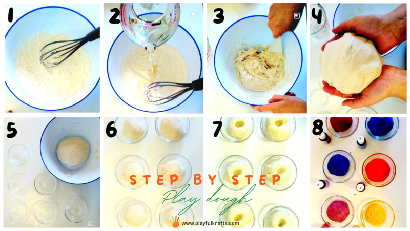 Best Soft Playdough Ever - Playful Krafts