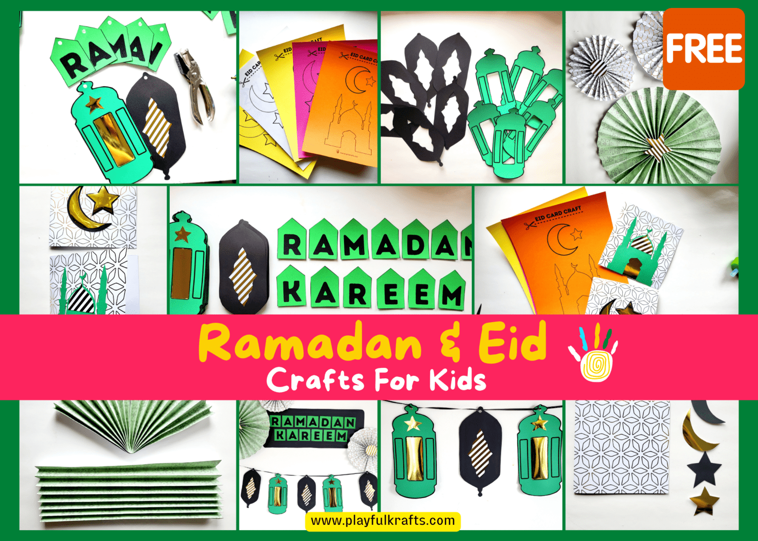 Ramadan Crafts For Kids - Playful Krafts