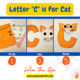 Letter C Crafts Ideas (Free Printable) - Playful Krafts
