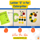 Letter C Crafts Ideas (Free Printable) - Playful Krafts