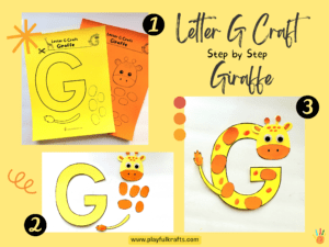 Creative Letter G Crafts: Giraffe, Goat, Goose (Free Printable ...