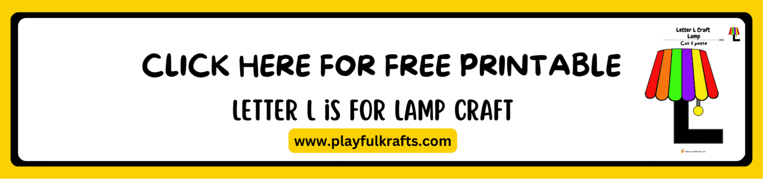 Letter L Crafts for Preschoolers (Free Activity Pack) - Playful Krafts