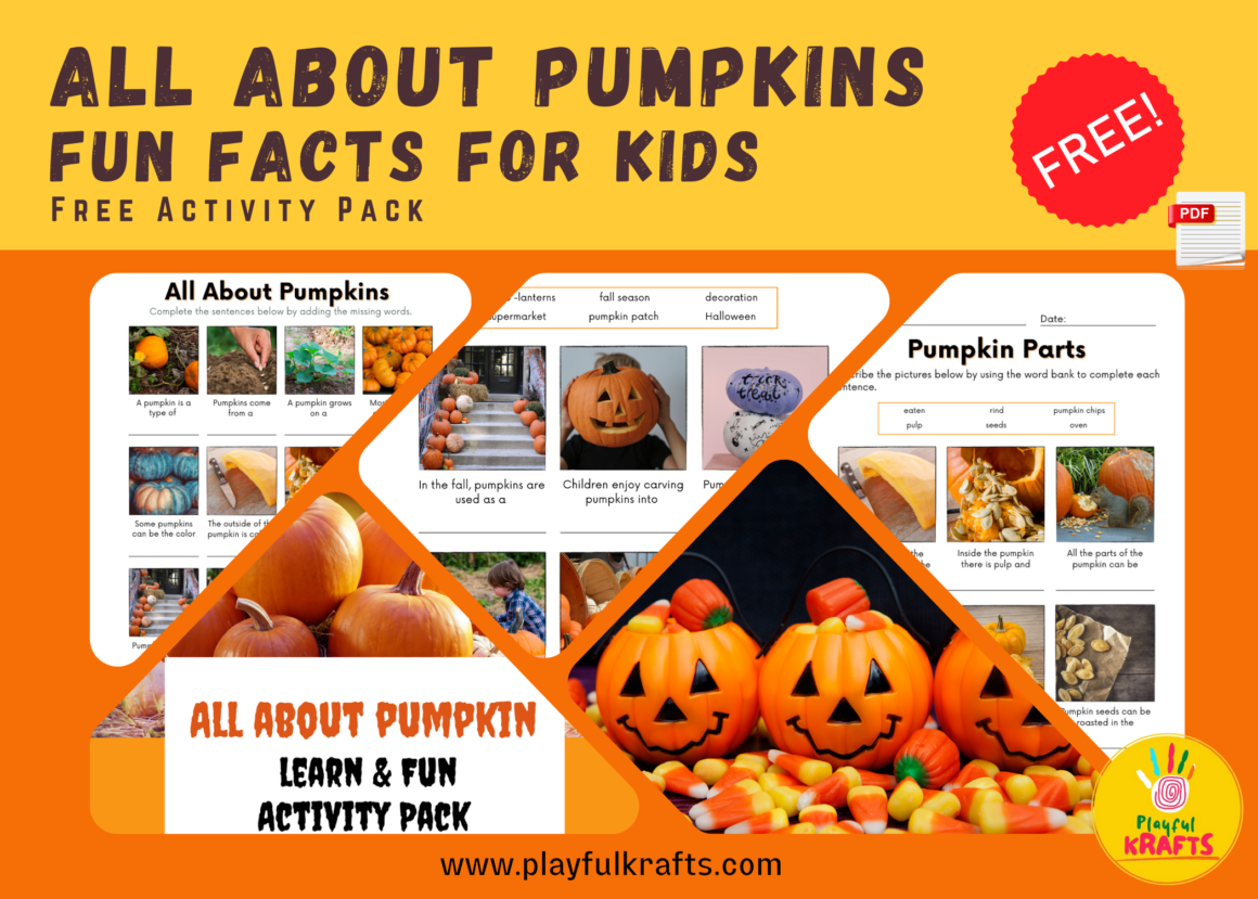 The Wonderful World of Pumpkins for Kids (Free Activity Pack) - Playful ...