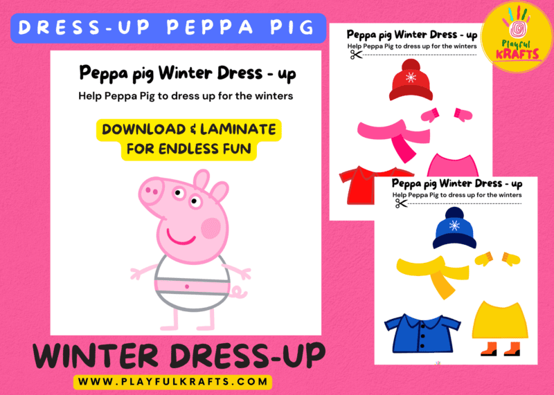 Winter Wonders: Learn & Fun with Peppa Pig - Playful Krafts